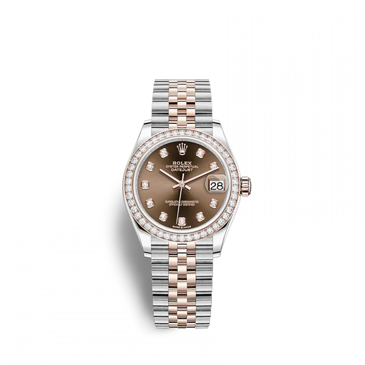 Đồng hồ Rolex Datejust 31mm Stainless Steel and Rose Gold Chocolate ...